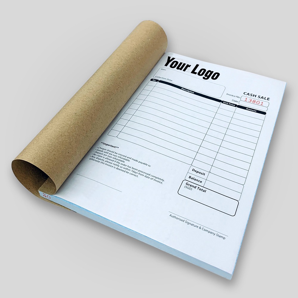 Bill Book – Print Shop Bro