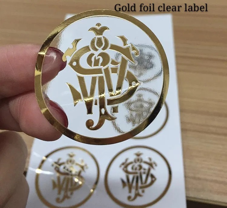 Hot Stamping Transparent Sticker – Print Shop Bro